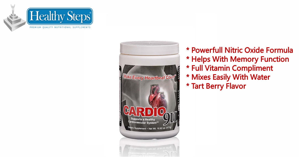 Cardio 911™ – Heart Health, Circulation & Energy Support Drink Mix